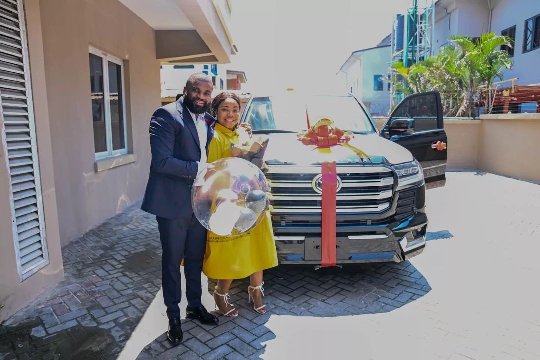 Mercy Chinwo Celebrates Birthday With New SUV From Hubby